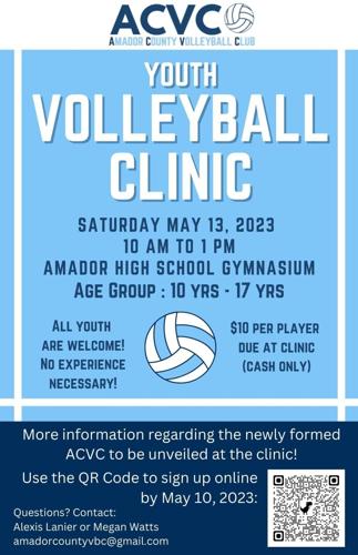 ACVC Youth Volleyball Clinic | Calendar | ledger.news