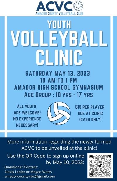 ACVC Youth Volleyball Clinic | Calendar | ledger.news