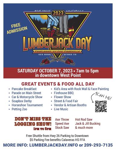 West Point's 48th Annual Lumberjack Day | Calendar | ledger.news