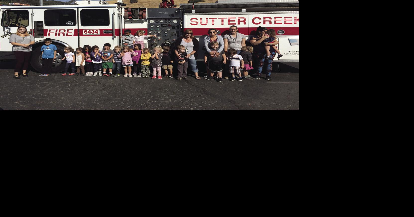 Sutter Creek Fire Department Hosts Preschoolers | News | ledger.news