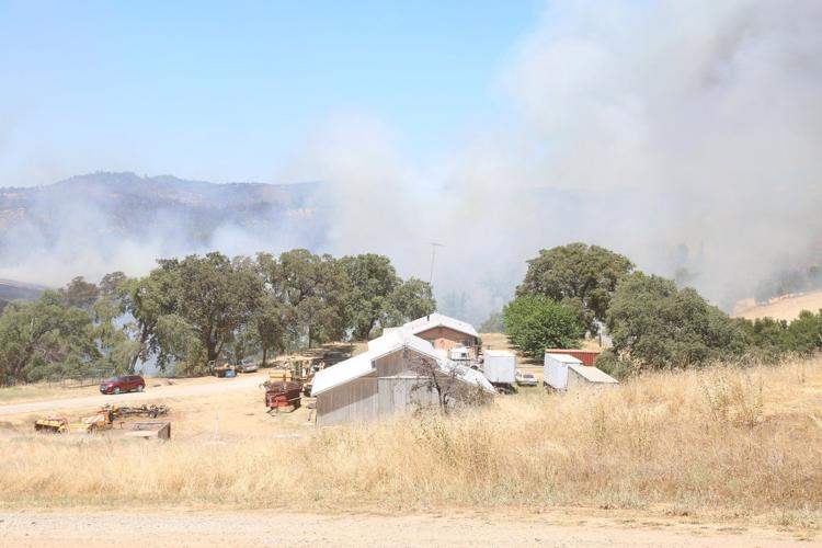 Maria Fire - Monday, July 17 in Calaveras County off of Jesus Maria ...