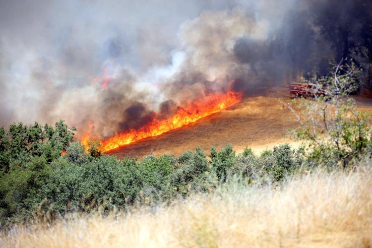 Maria Fire - Monday, July 17 in Calaveras County off of Jesus Maria ...