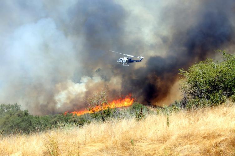 Maria Fire - Monday, July 17 in Calaveras County off of Jesus Maria ...