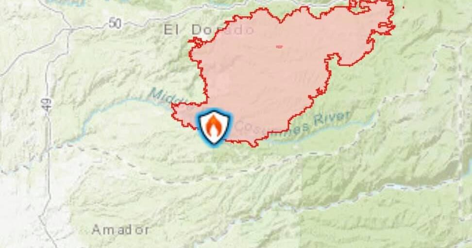 Caldor Fire Update, Amador & El Dorado Counties — As of 8:15 AM ...