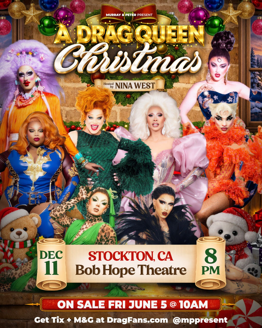 The World’s Longest-Running Drag Tour “A Drag Queen Christmas” Brings ...