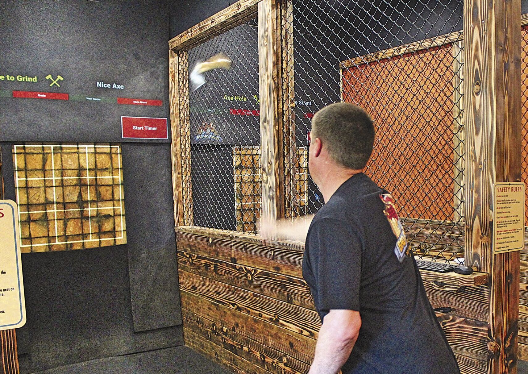 New Business Spotlight: Jackson business celebrates an axe-citing grand ...