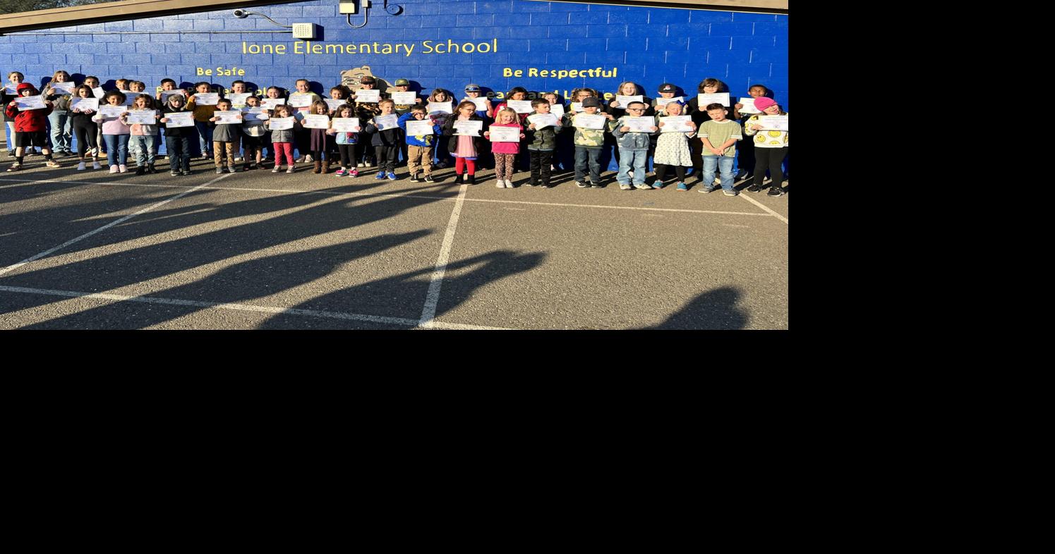 Celebrating Students: Ione Elementary School Students of the Month ...