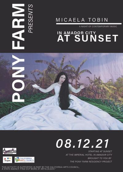 AmadorArts & Pony Farm Residency Present Micaela Tobin Live | On the ...