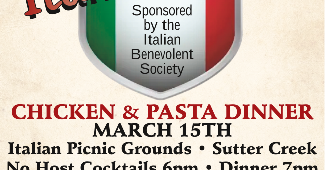 Knight Foundry Italian Style Dinner Event — Saturday, March 15 | On the ...