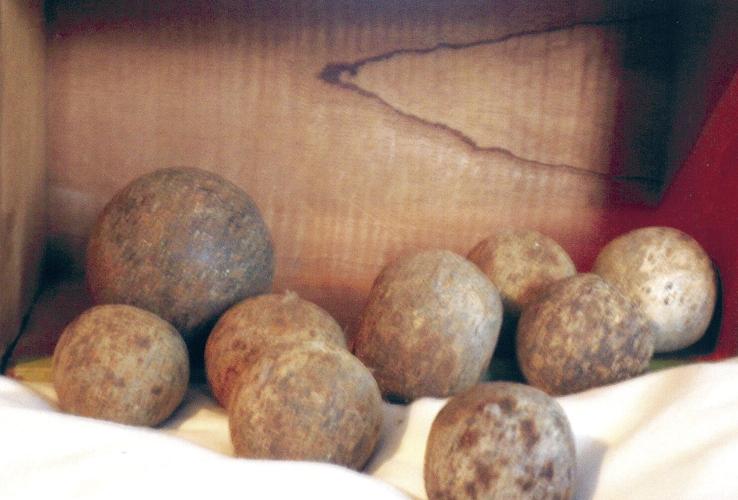 Old Abe Cannon Claims Lost Cannon Balls | Roots | ledger.news
