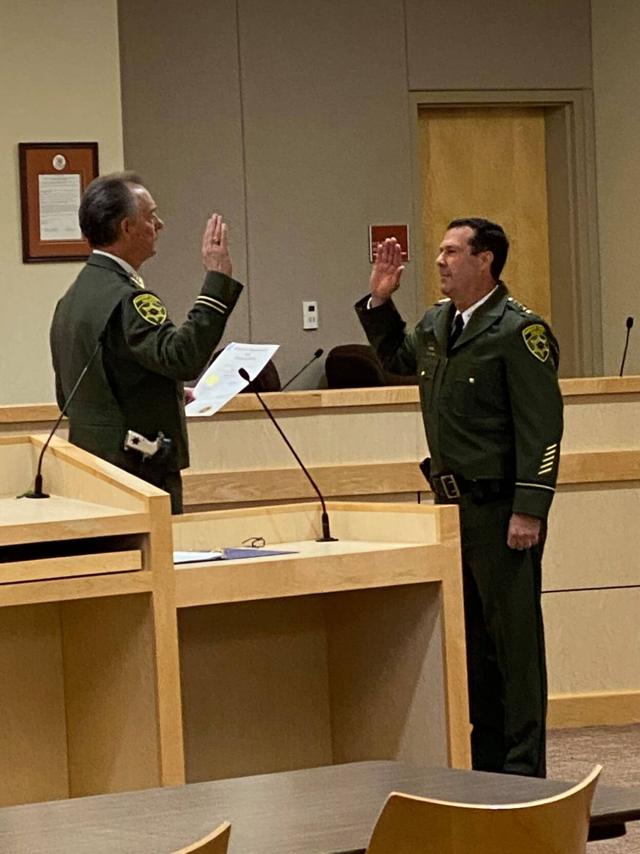 Gary Redman officially installed as 26th Sheriff of Amador County ...