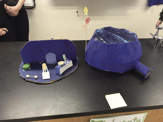 Future Scientists: Ione Junior High’s STEM Class Builds Lunar Habitats ...