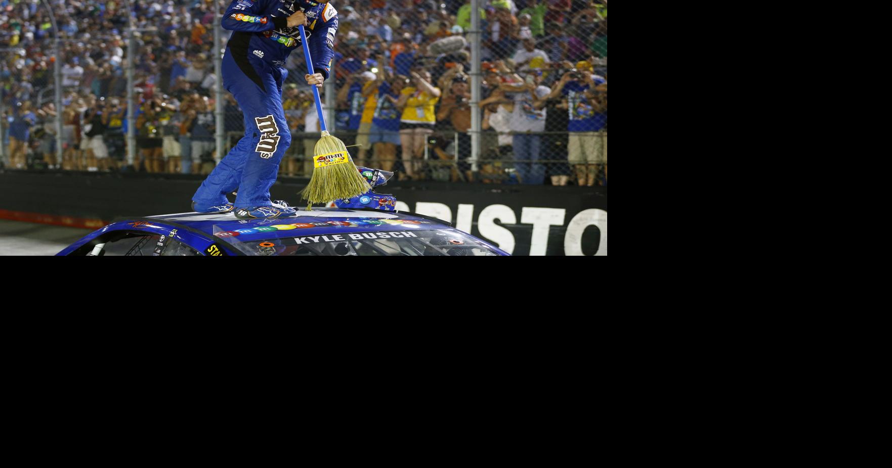 NASCAR: Clean Sweep — Kyle Busch makes history at Bristol with his ...