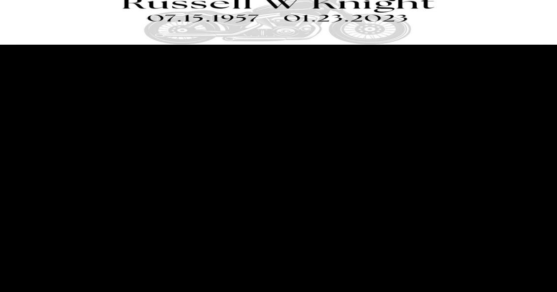 In Memory: Russell W. Knight | Obituaries | ledger.news