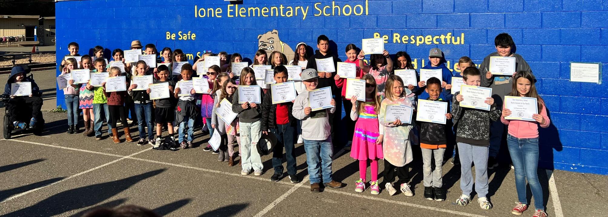Celebrating Students: Ione Elementary School Students of the Month ...