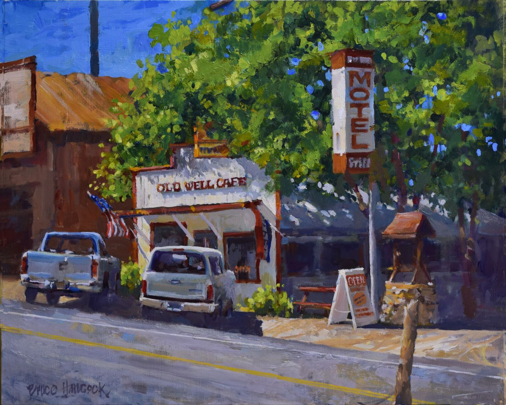 Gallery 10 July Featured Artist, Bruce Hancock | On the Vine | ledger.news