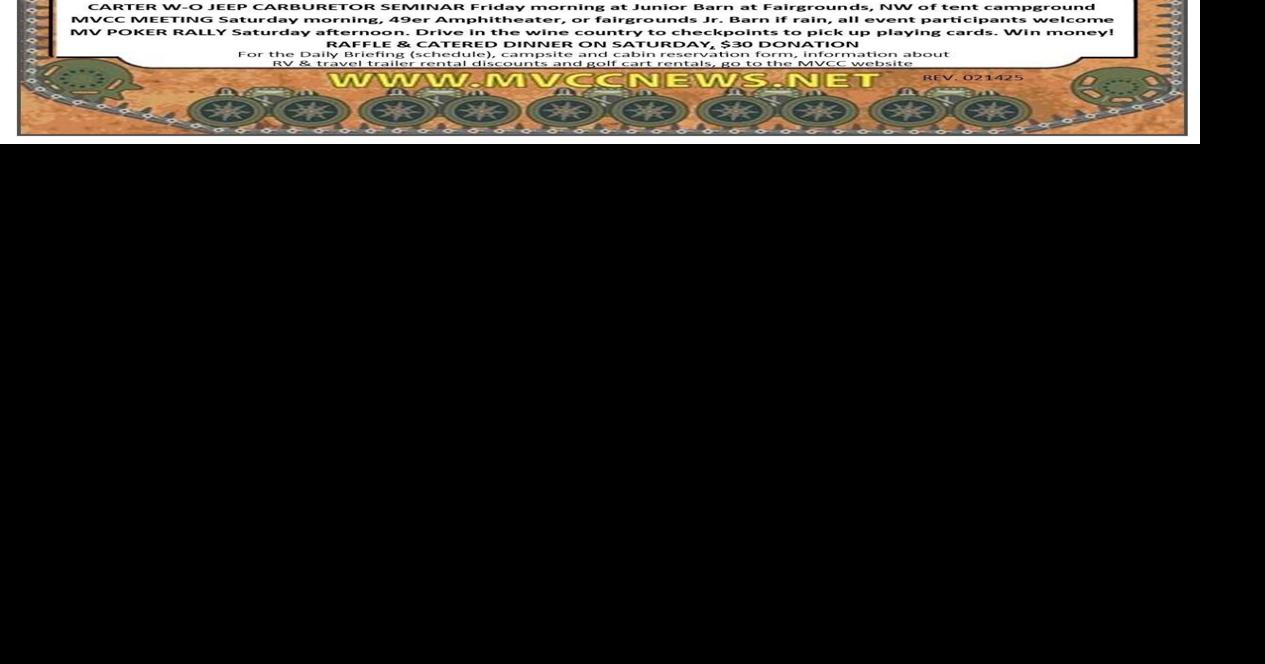 Military Vehicle Show & Swap Meet | Calendar | ledger.news