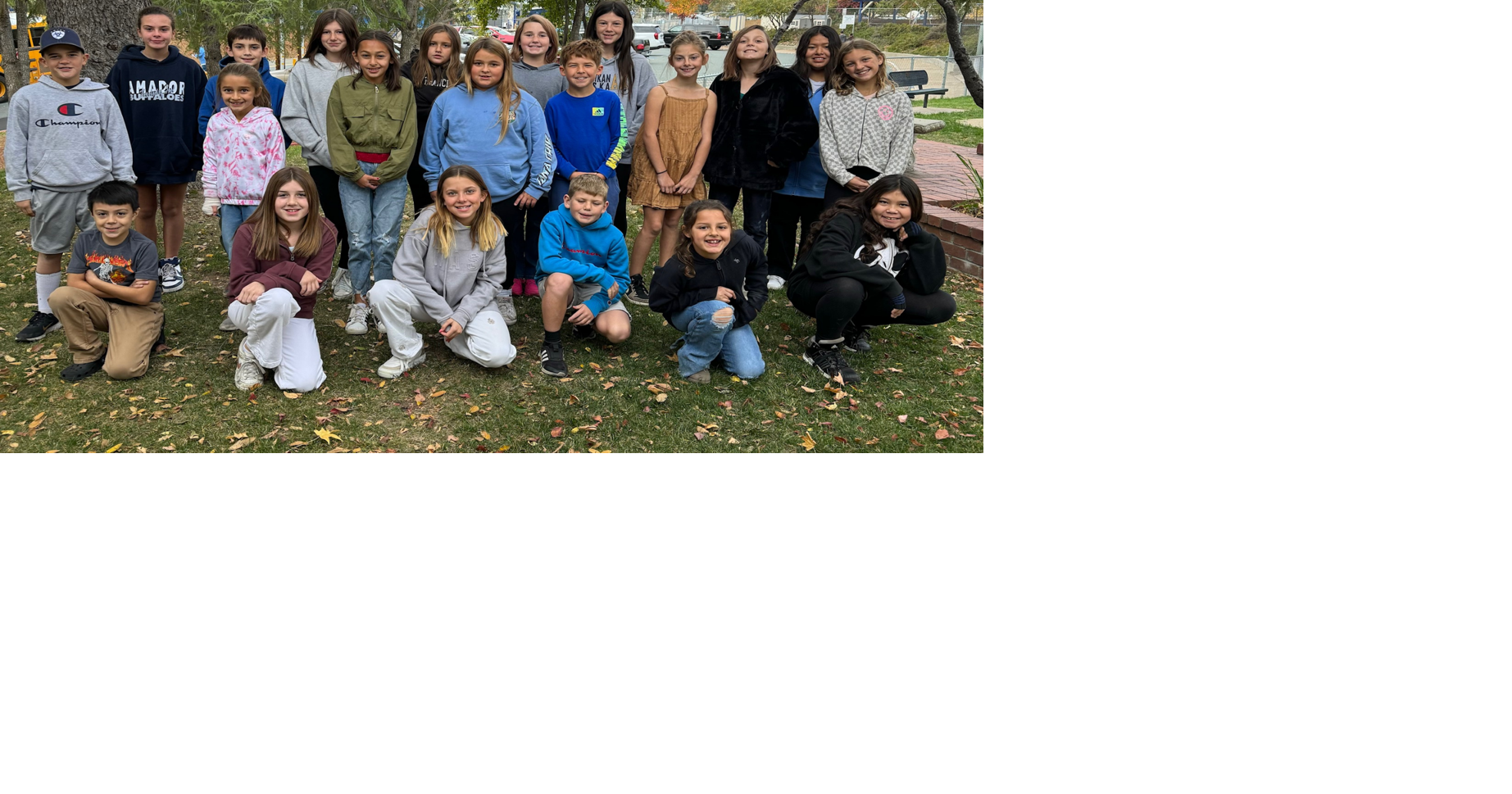 Celebrating Students: Sutter Creek Elementary School October 2023 ...
