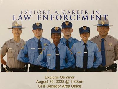 Join the CHP Explorer Program in Amador — August 30th | On the Vine ...
