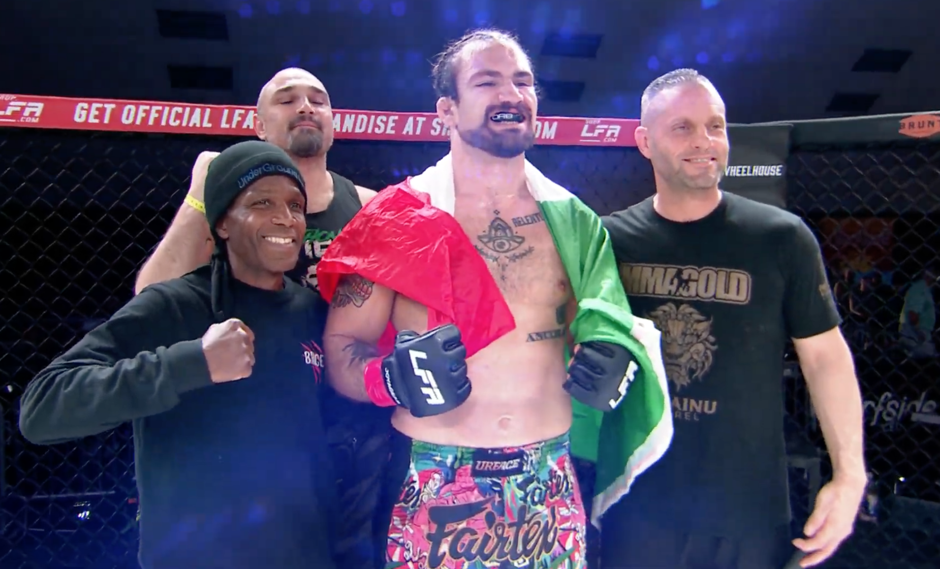 Firinaiu elbows his way to victory in pro MMA debut | In the Game ...