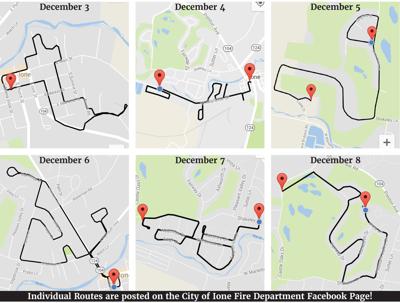 Santa contacts City of Ione Fire Department for Santa Patrol | News ...