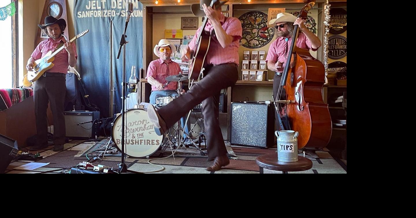 Aaron Burnham and the Brushfires at the Drytown Social Club — Saturday ...