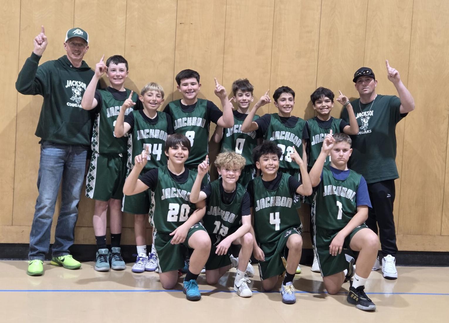 Perfect regular season for Jackson sixth grade boys basketball team ...