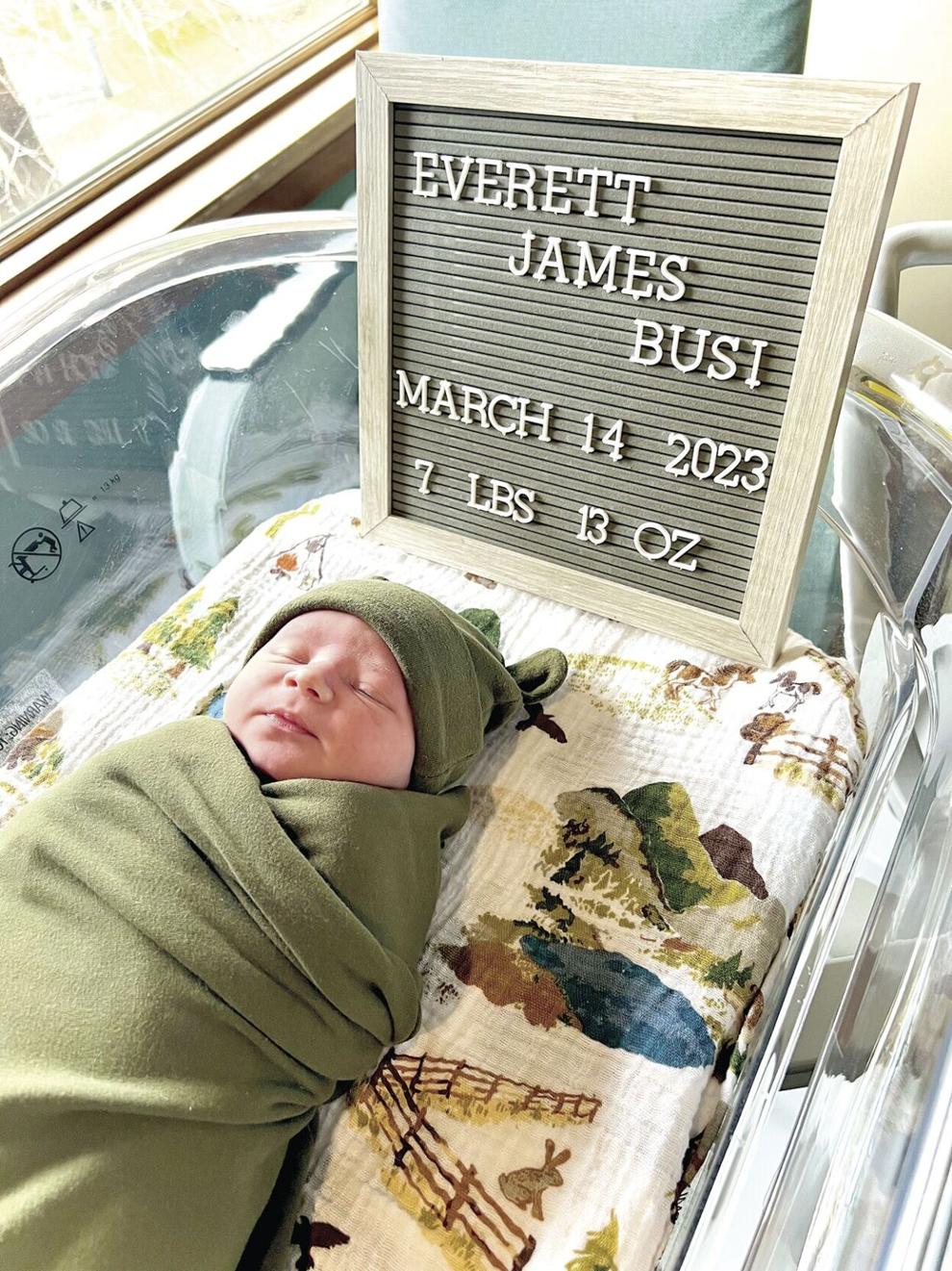 Meet Your New Neighbors: Everett James Busi | Births | ledger.news