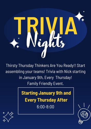 Thirsty Thursday Thinkers Trivia Nights — Thursday, February 20 | On ...