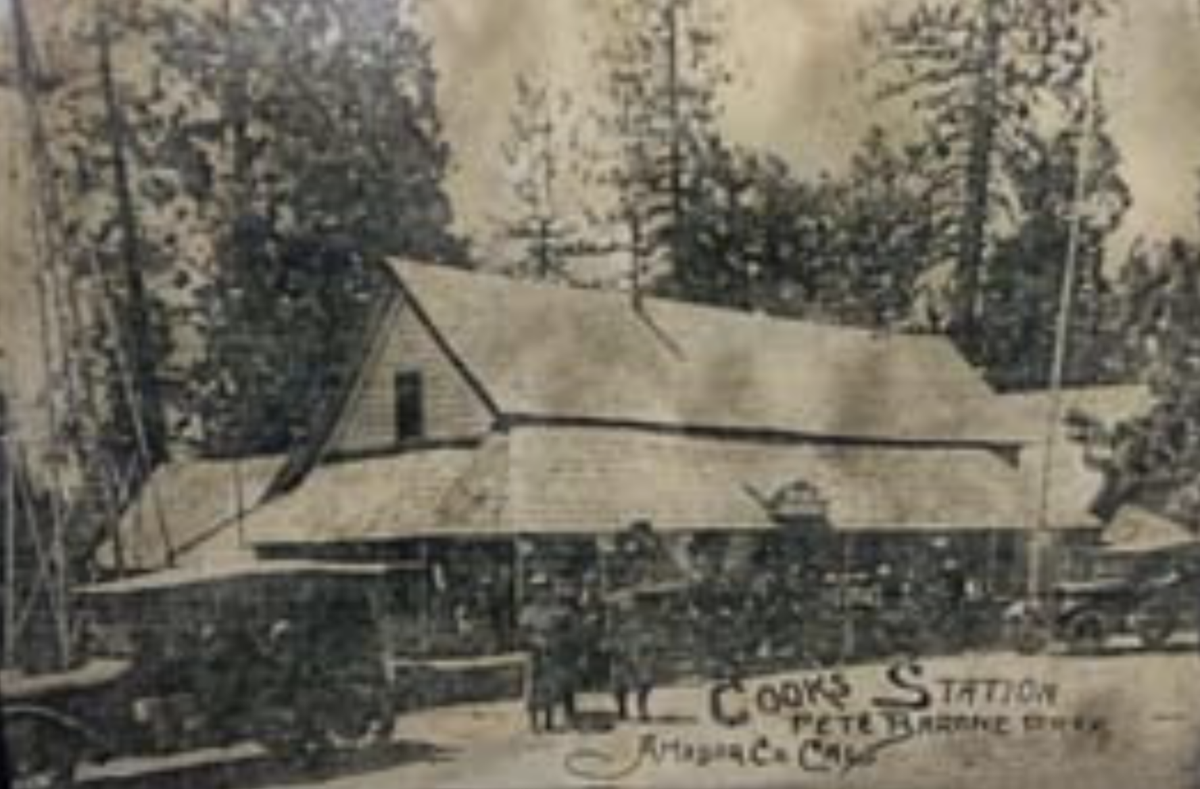 Historic California State Route 88 (also known as the Carson Pass ...