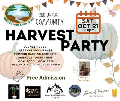 2nd Annual Community Harvest Party — Saturday, October 21 | On the Vine ...