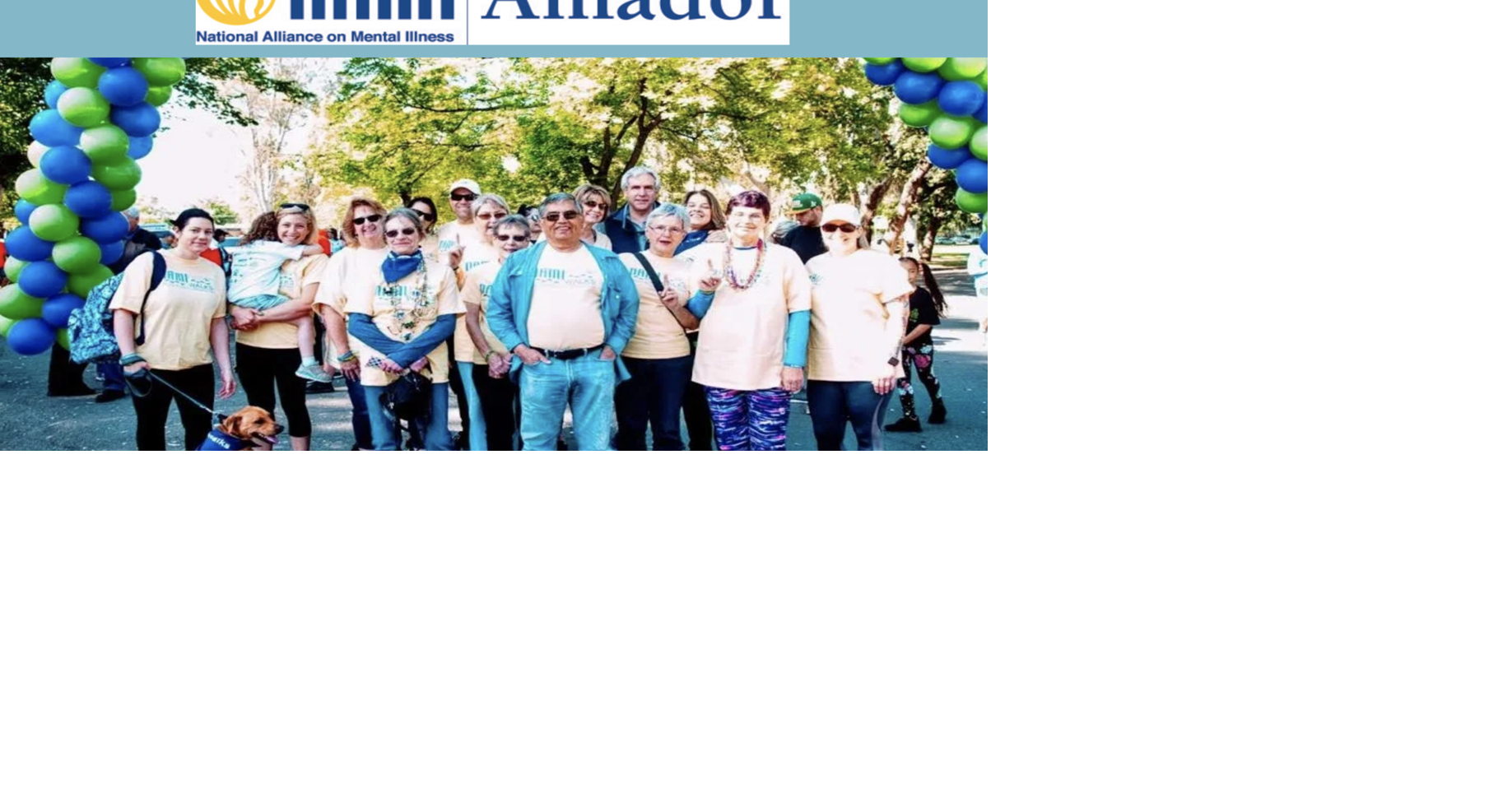 Get To Know NAMI Event and Spring NAMI Amador Peer-to-Peer Courses | On ...