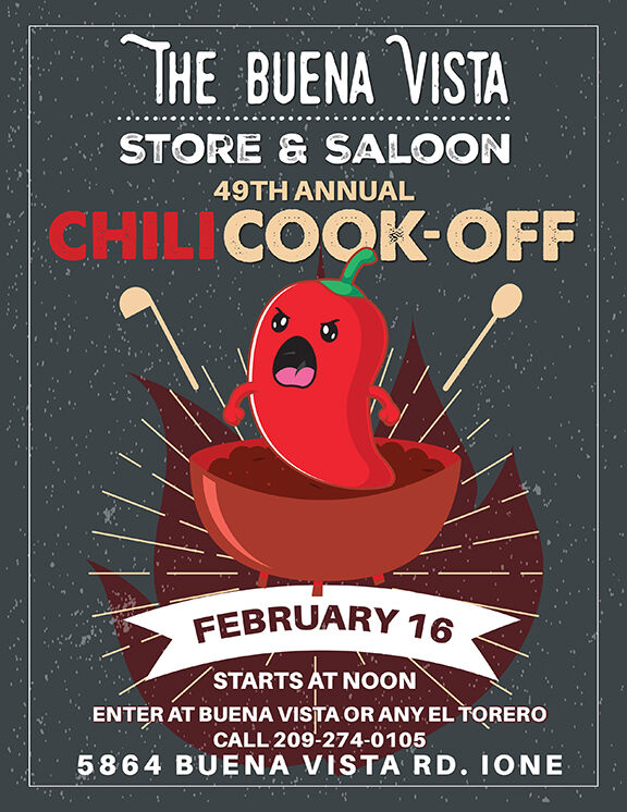 The Buena Vista 49th Annual Chili Cook-Off | Calendar | ledger.news