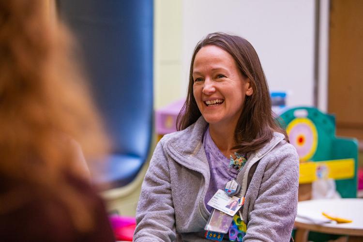 The power of play: Child Life Department meets pediatric patients ...