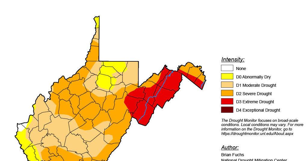 WV experiencing statewide drought | Lincoln News Sentinel ...