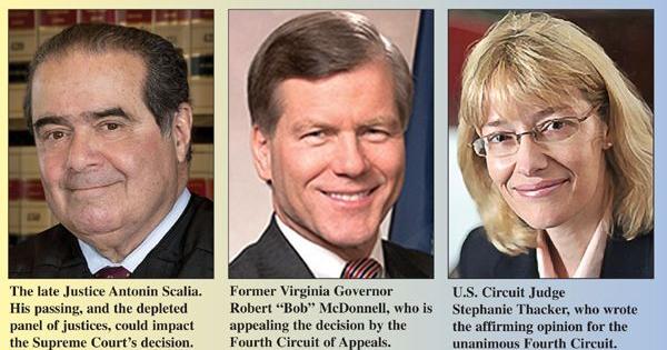 Appeal connects Judge Thacker, former VA governor, late justice | News ...