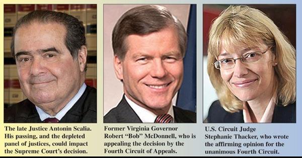 Appeal connects Judge Thacker, former VA governor, late justice | News ...