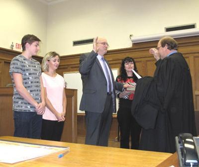 Ron gets robed: New family court judge takes oath of office ahead of 8 ...