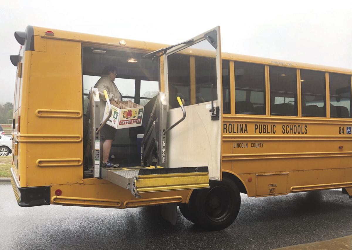 Lincoln County Schools buses hit the road - Administration and staff ...
