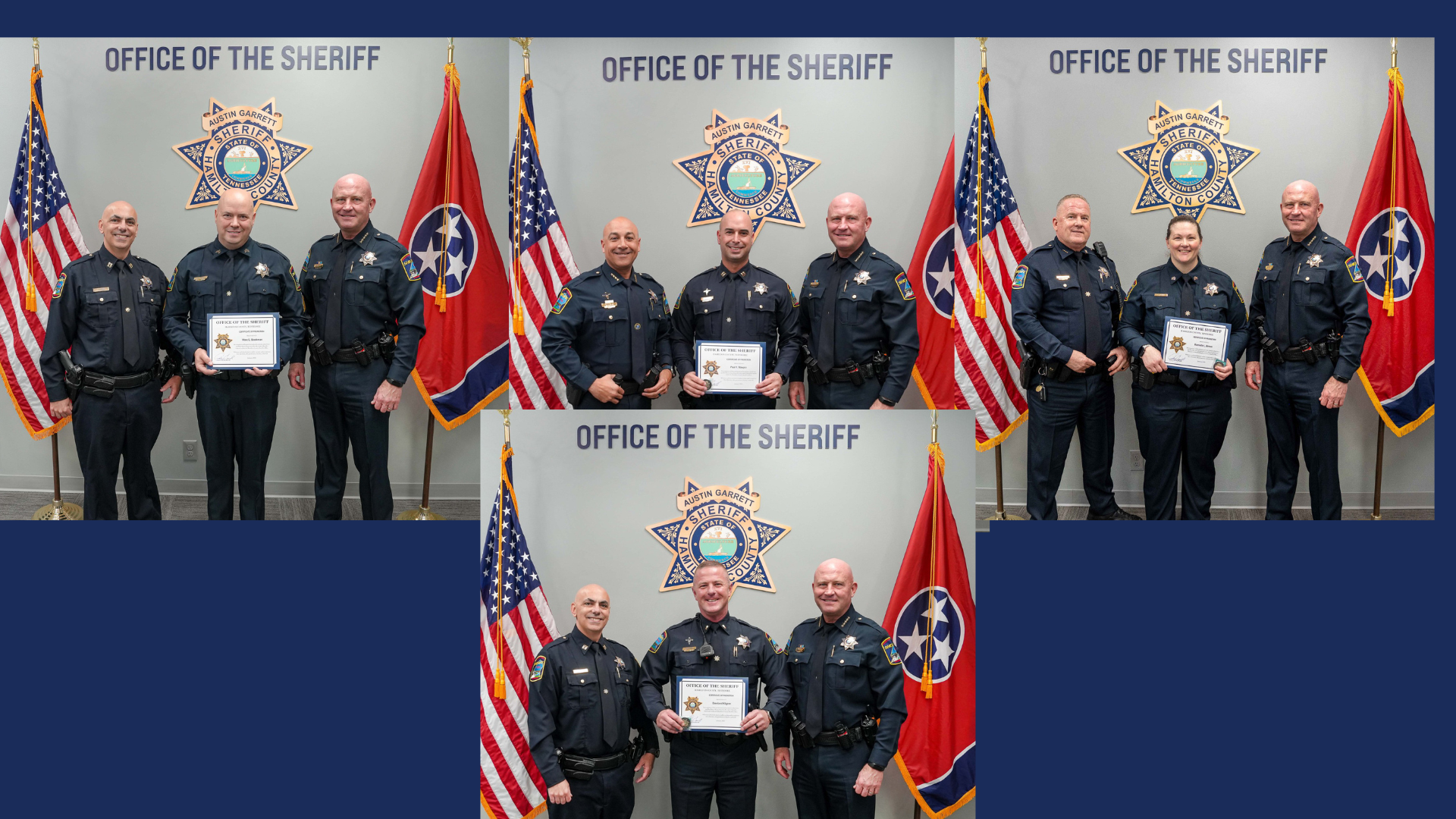 Hamilton County Sheriff's Office announces four promotions | Local News ...