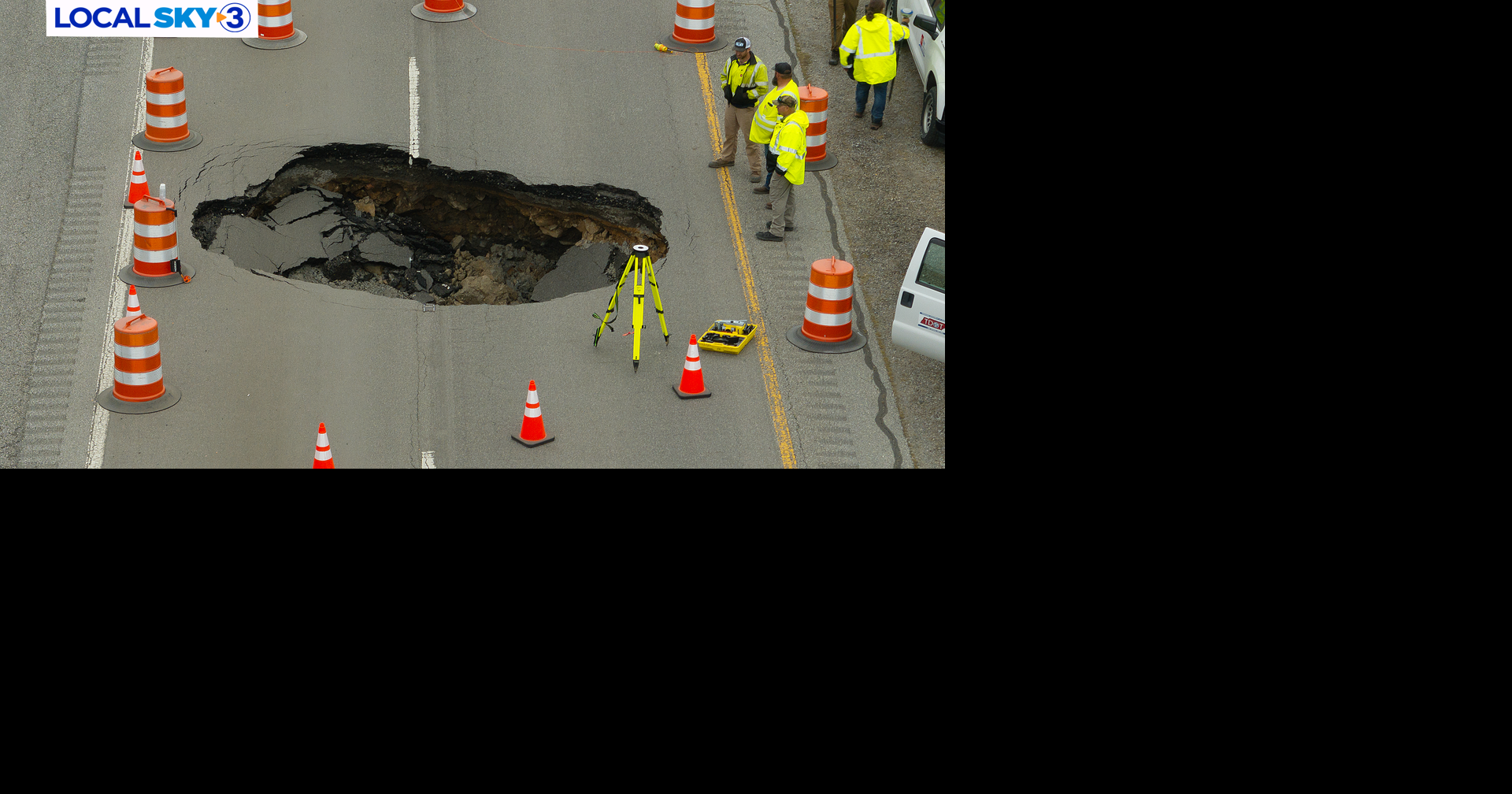 Highway 111 Sinkhole Causes Lane Closure | Local News | local3news.com