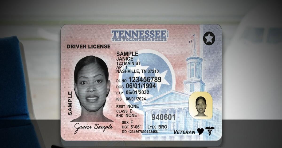 Tennessee REAL ID Deadline Approaching in 2025 | Local News ...