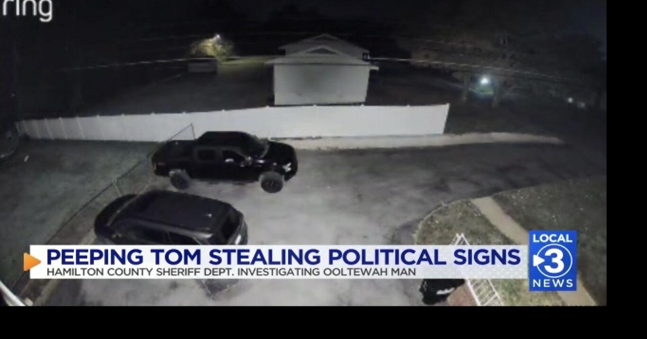Peeping Tom accused of stealing pro-Trump signs from Ooltewah ...