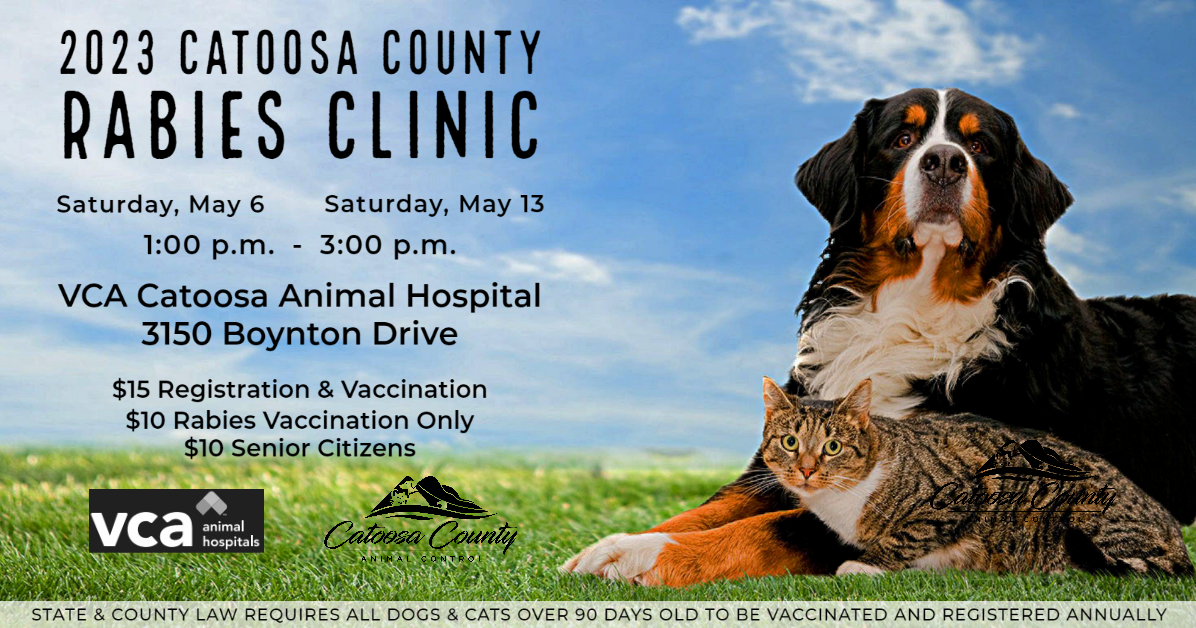 Rabies clinics to be held in Catoosa County in early May | Local News ...