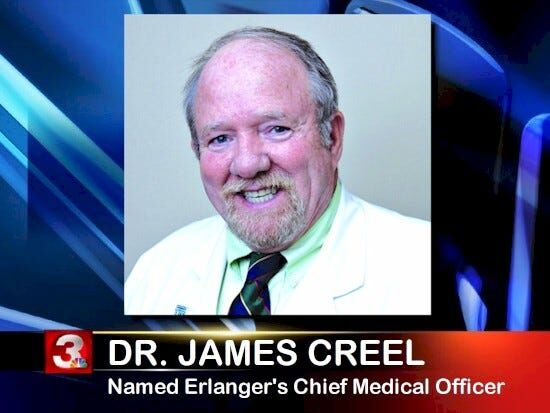 Erlanger promotes Dr. James Creel to Chief Medical Officer | What's ...