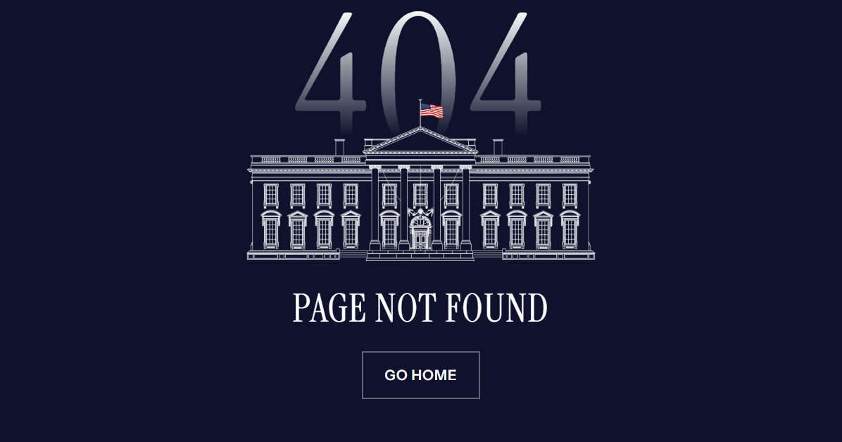 UPDATE: White House removes 'Go Home' button on defunct Spanish page ...