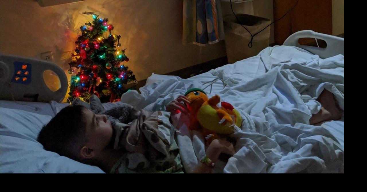 9-year-old boy shares his Tiny Tree story from Children's Hospital at ...