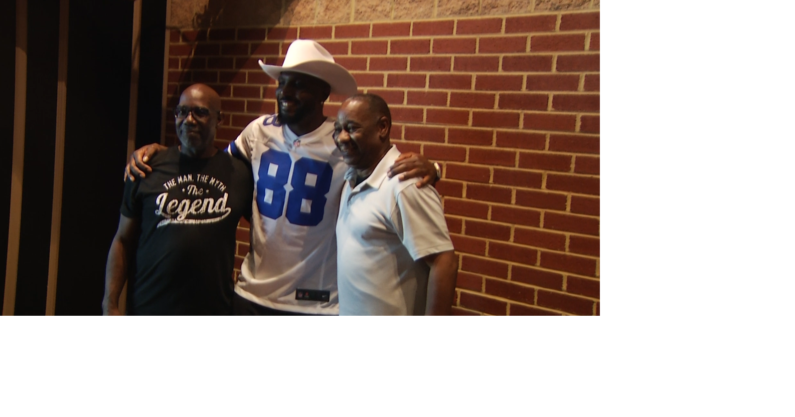Local Fanatics winner meets former Dallas Cowboys NFL player to ...