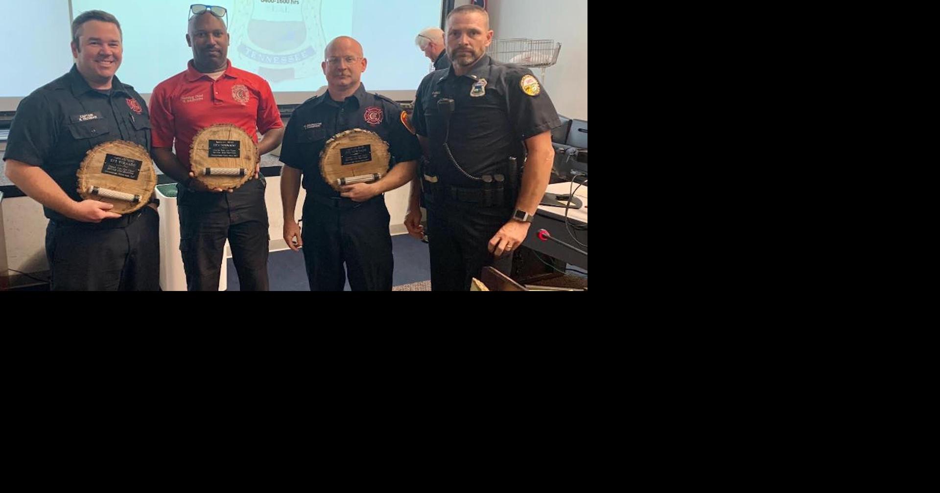 Chattanooga firefighters honored for actions taken following Easter ...