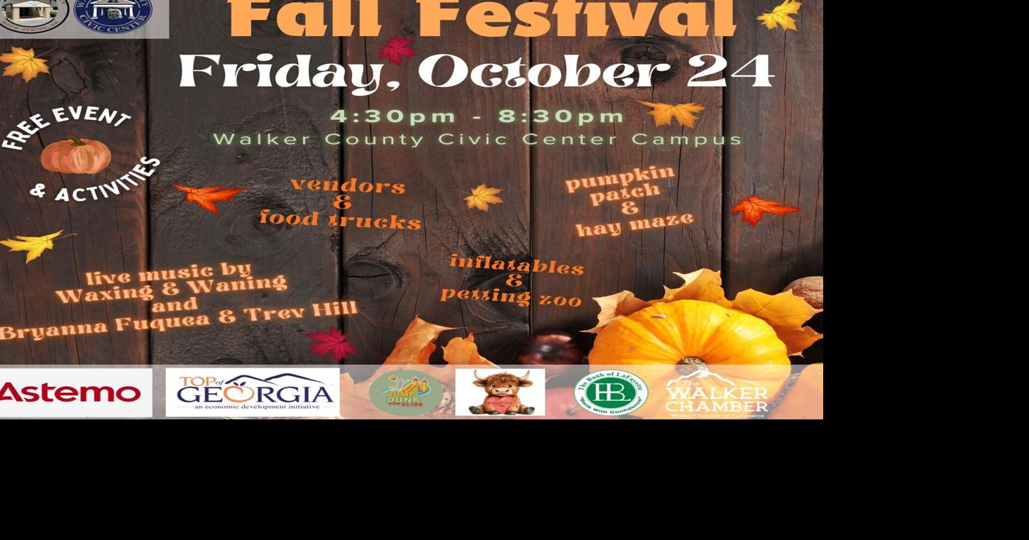 Free Fall Festival in Walker County this Weekend | Local News ...